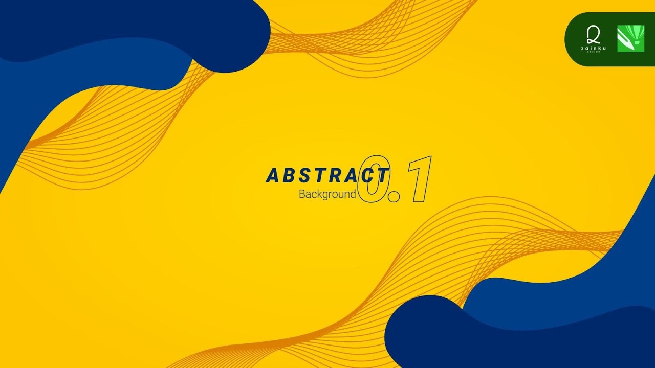 tutorial membuat background abstrak efek gelombang / abstract wave ...