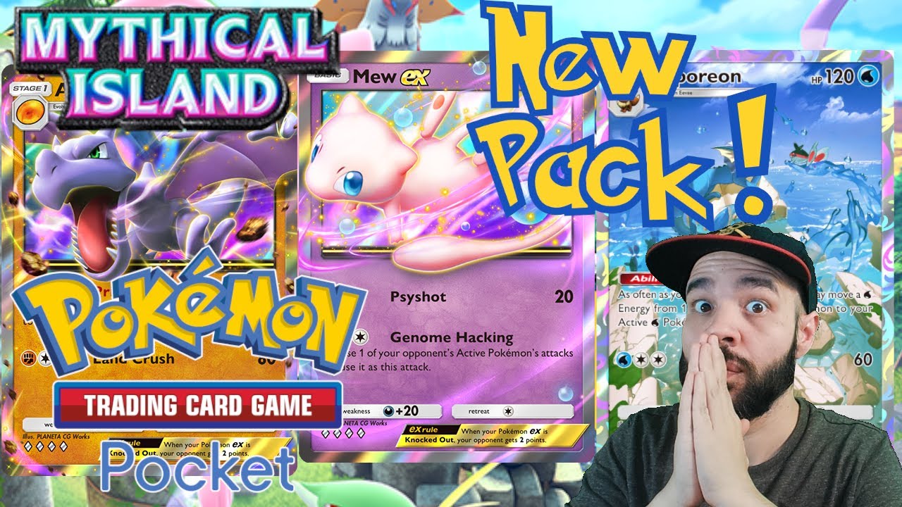 The NEW MEW MYTHICAL ISLAND PACK Has INSANE Cards!! All New Info ...