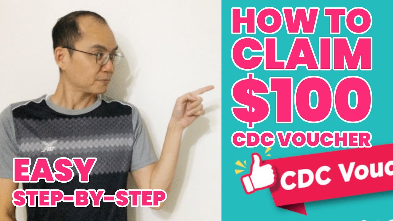 How to claim $100 CDC Voucher (2022) step-by-step Guide - YouTube