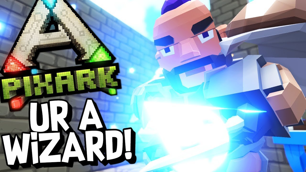 LEARNING THE ART OF MAGIC! - PixARK #16 - YouTube