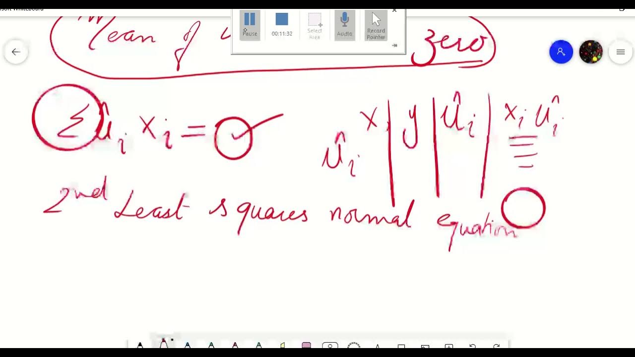 Lecture 13 | Numerical Properties of OLS Estimators| Econometrics Theory its Application by ...