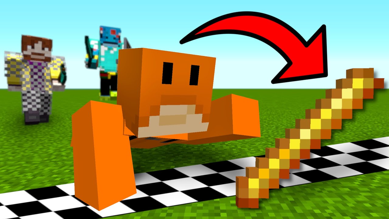 Racing to a Blaze Rod in Minecraft... - YouTube