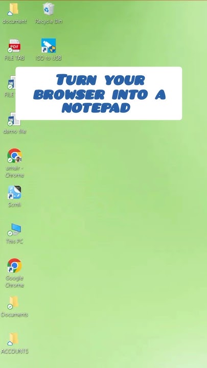 How to create a browser notepad #browser #notepad - YouTube