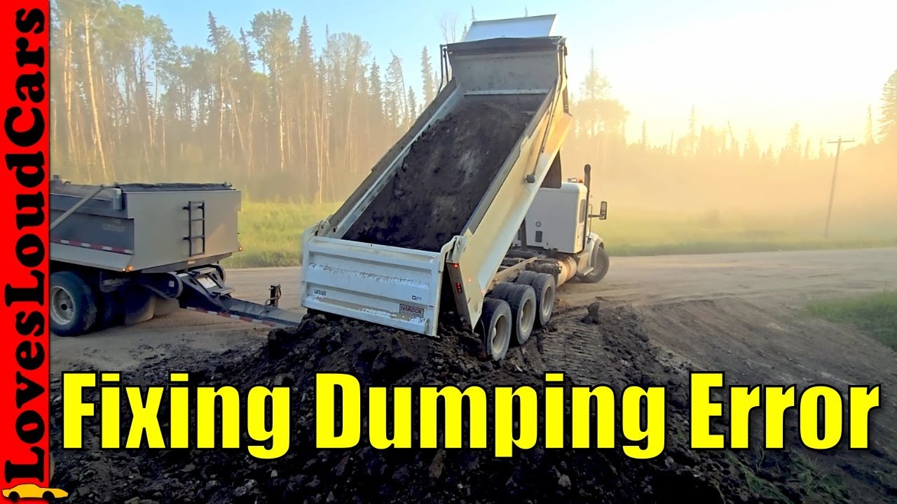 Fixing my clay dumping mistake - YouTube