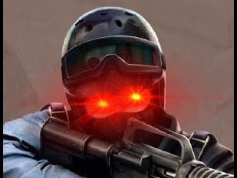 The vicious cycle of Counter Strike: Source bots on expert - YouTube