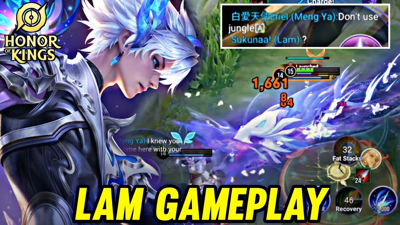 HOK : LAM GAMEPLAY | UNDERESTIMATED BY THE TEAM - HONOR OF KINGS - YouTube