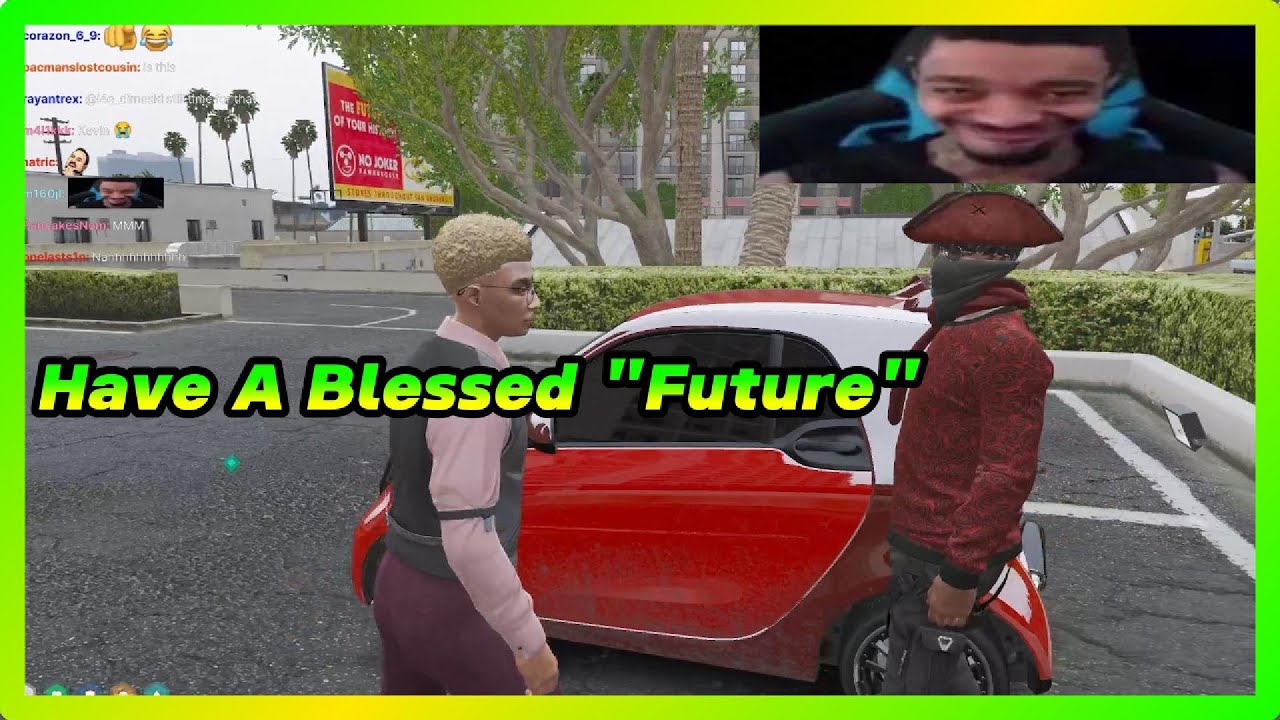 Jamarius (Dripp Cop) Asks Kevin Ramm For Money... | NoPixel GTA RP ...