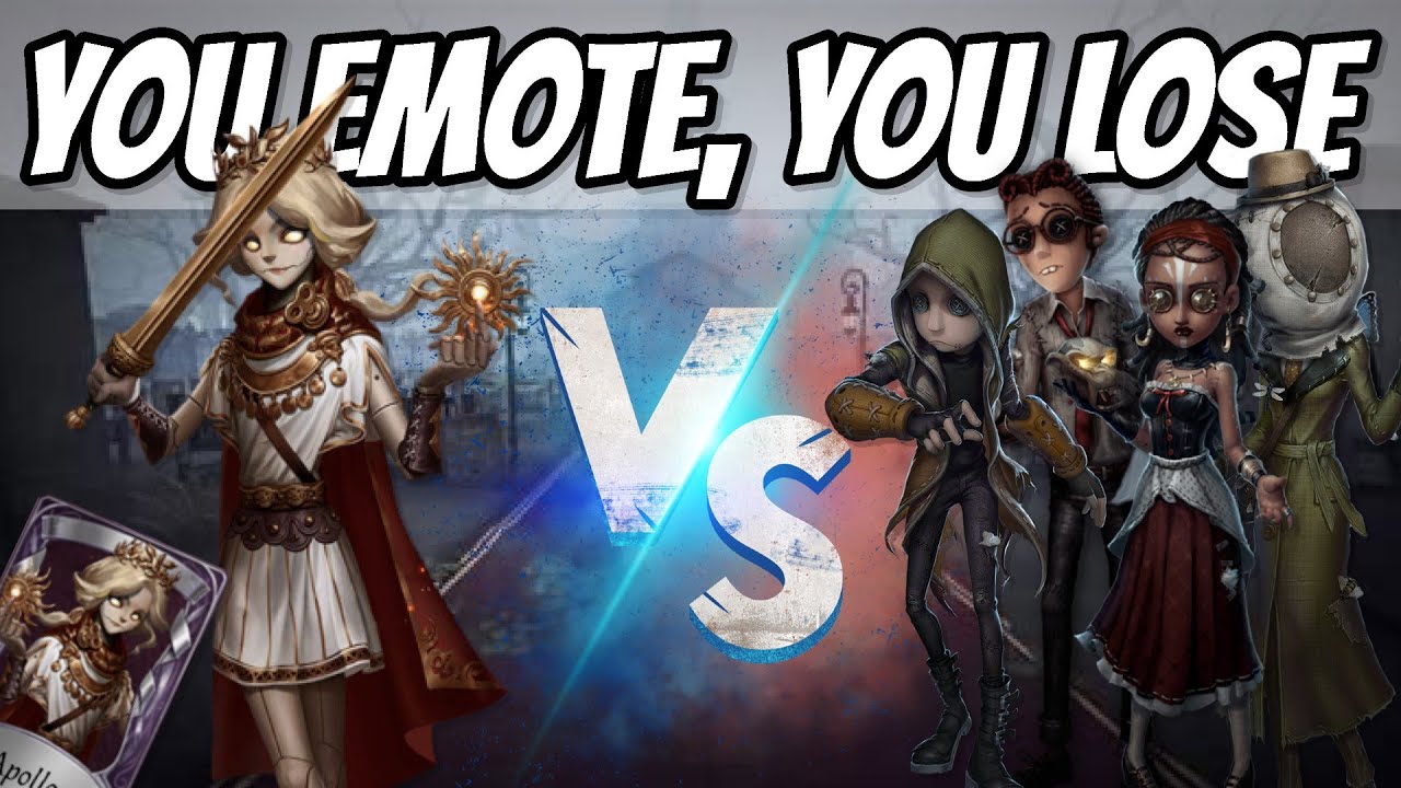 WHEN EMOTING MAKES YOU LOSE - IDV JOSEPH RANK MATCH - IDENTITY V APOLLO ...