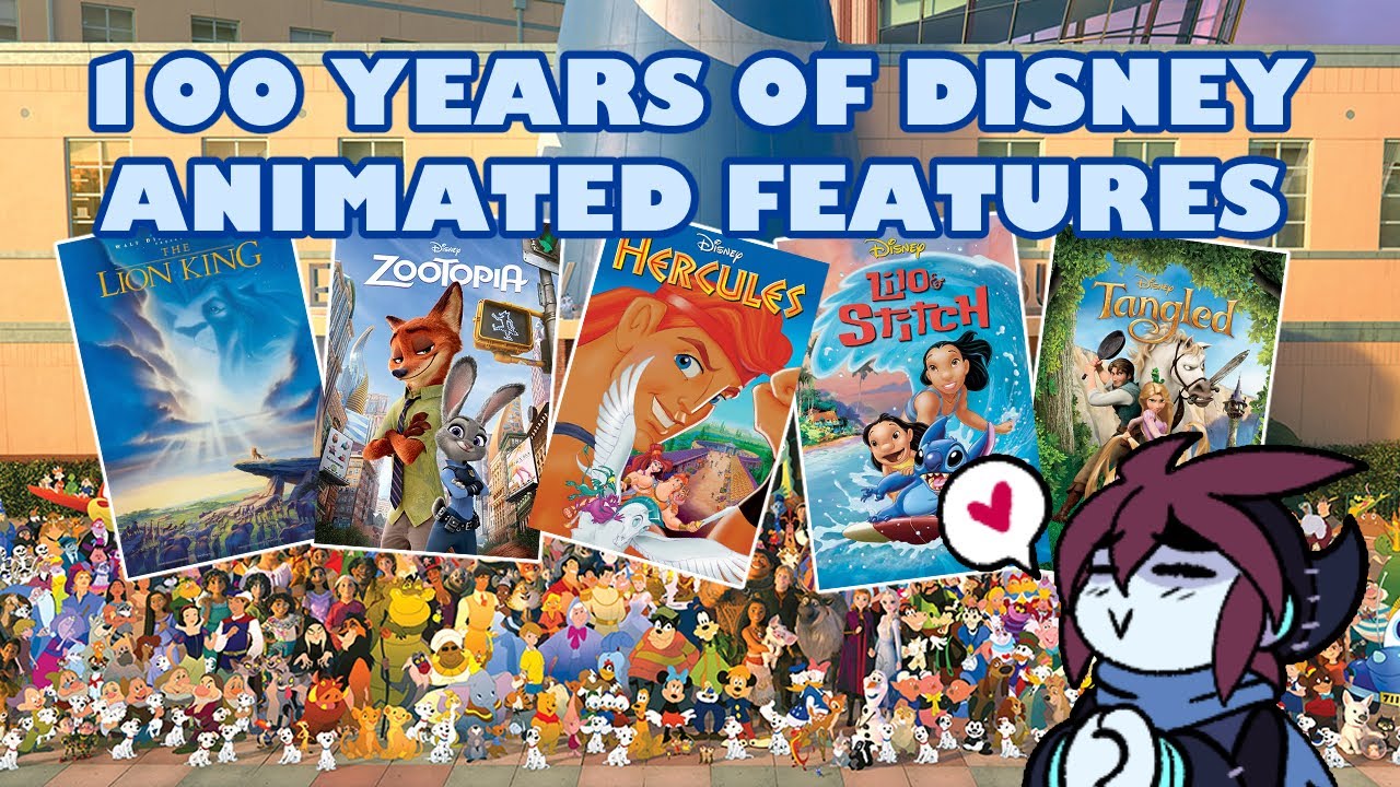 100 Years of Disney Animated Features - Kirblog 11/28/23 - YouTube