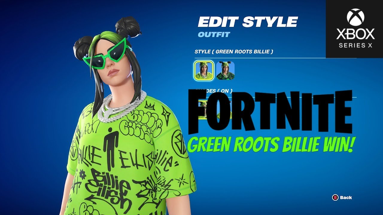 FORTNITE GREEN ROOTS BILLIE WIN! XBOX - YouTube
