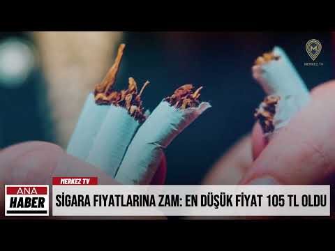 Sigara Fiyatlarına Zam En Düşük Fiyat 105 TL Oldu