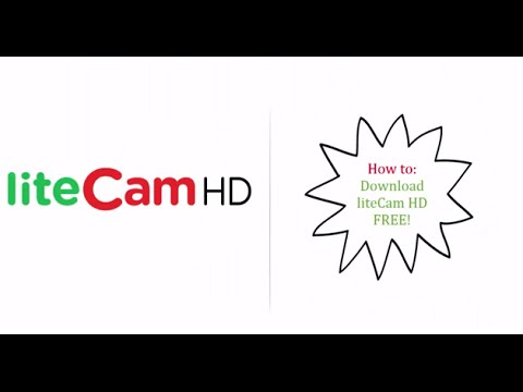 Getting Started with liteCam HD Free - YouTube