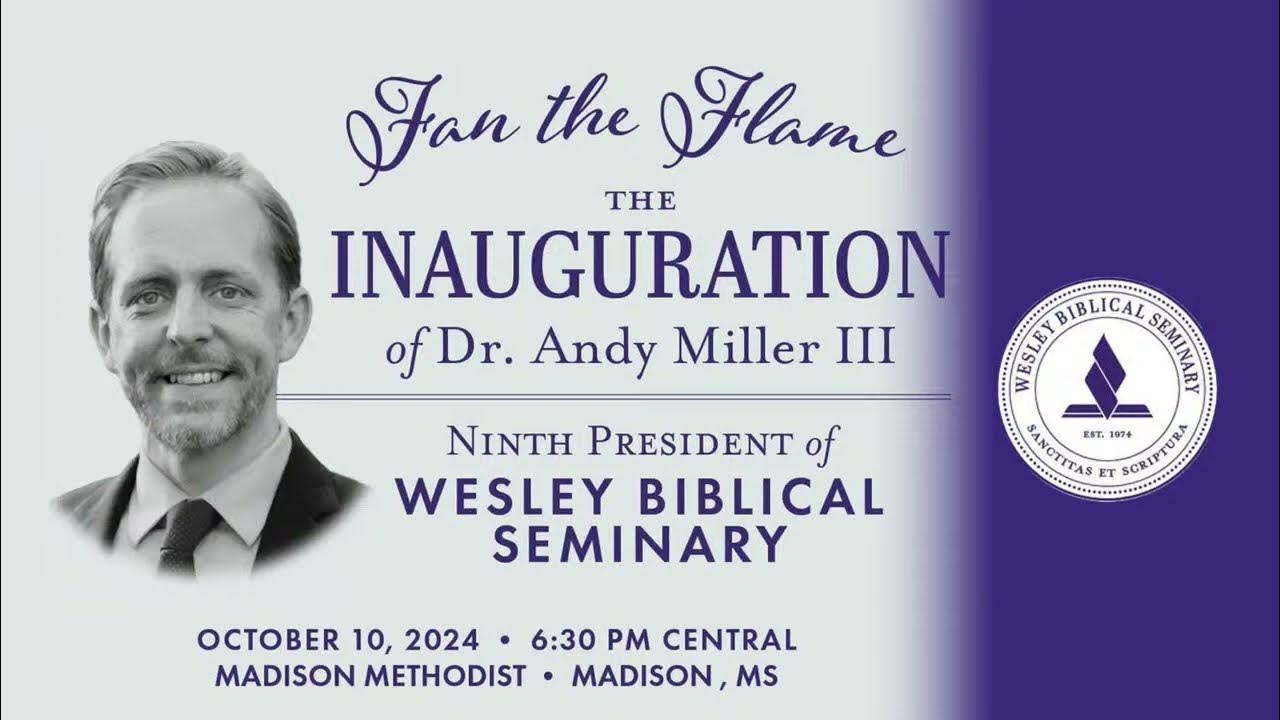 The Inauguration of President Andy Miller III - YouTube