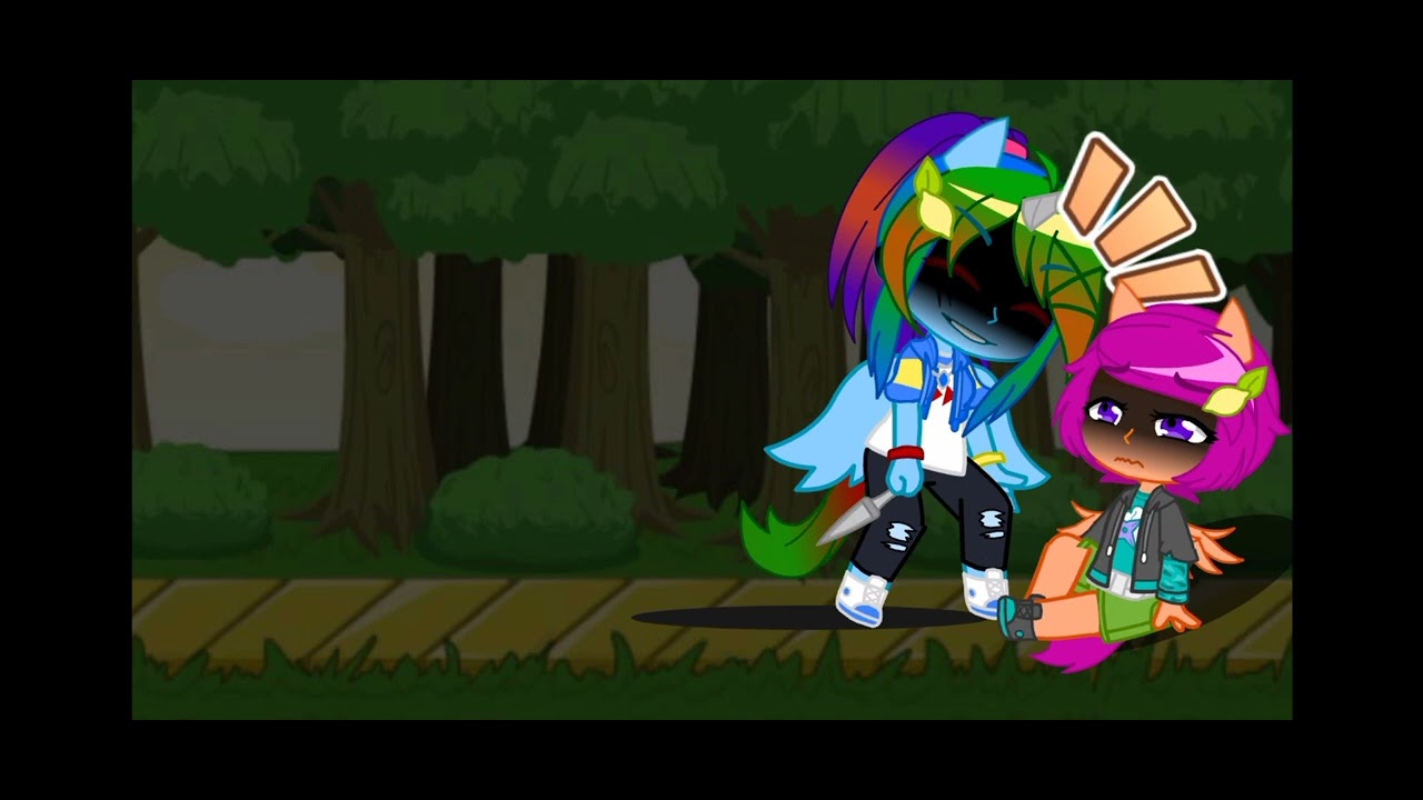 You wanted to be like me right?~(Rainbow.exe and Scootaloo) *Please ...