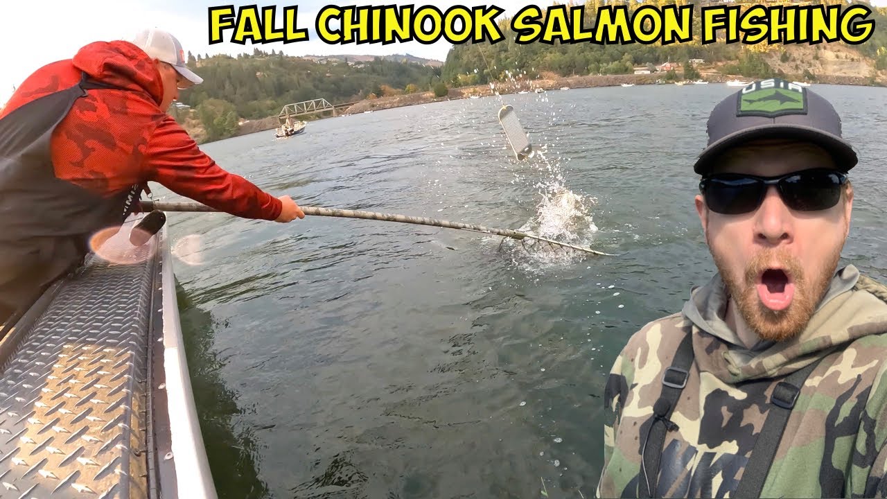 Fall Chinook SALMON FISHING with Josiah Darr & Friends (Multiple ...