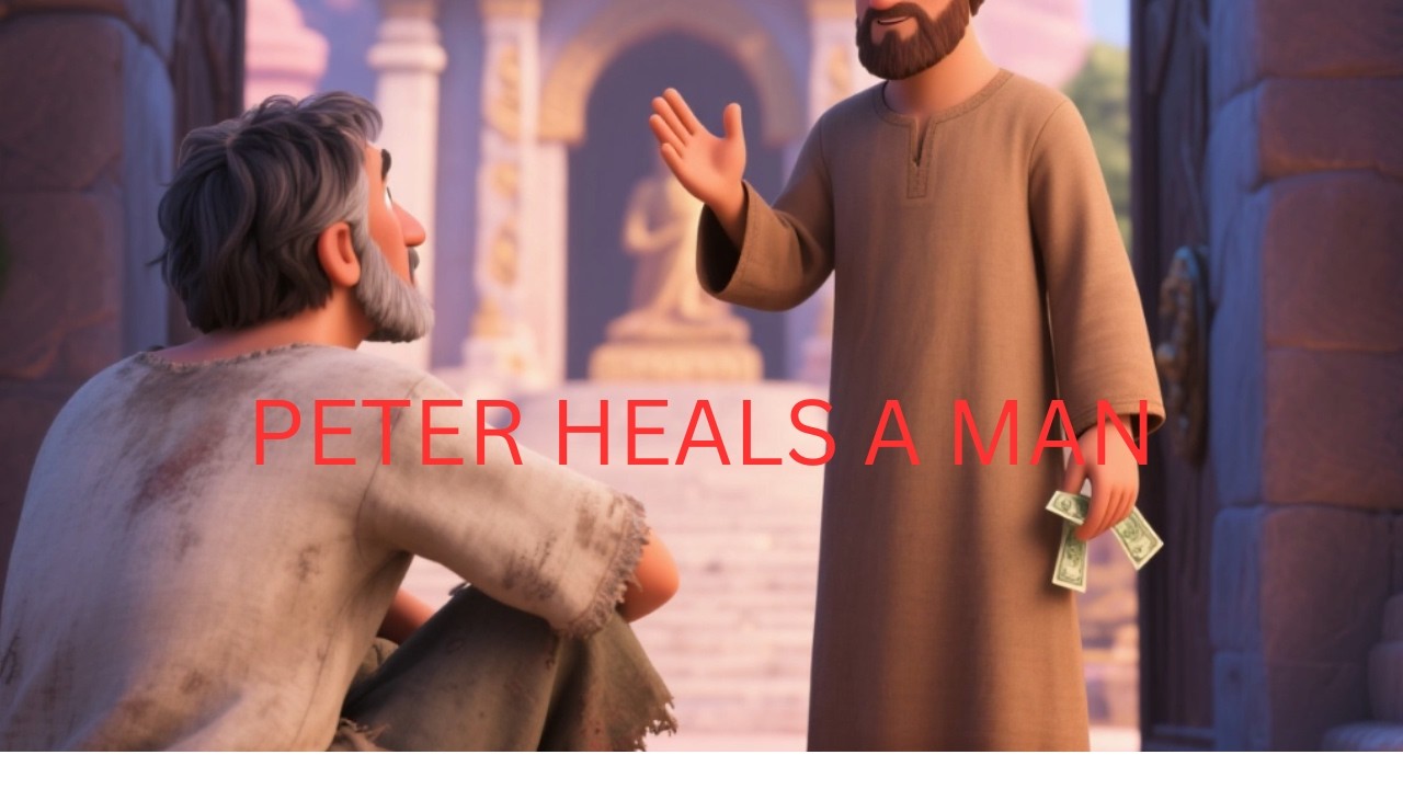 Peter Heals a Man - YouTube