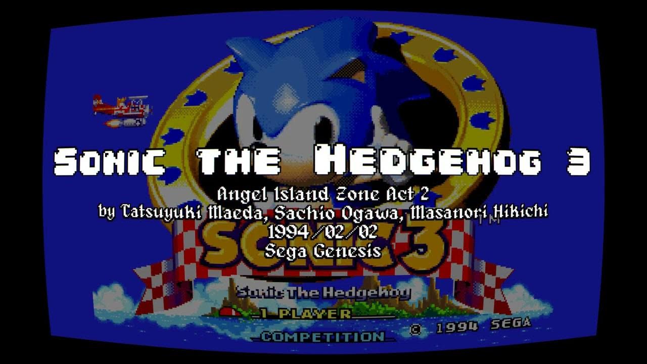 Angel Island Zone Act 2 Sonic The Hedgehog 3 Youtube