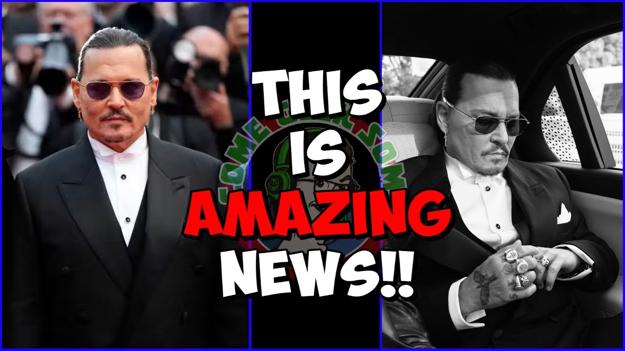 Johnny Depp Receives Standing Ovation at Cannes Film Festival! - YouTube