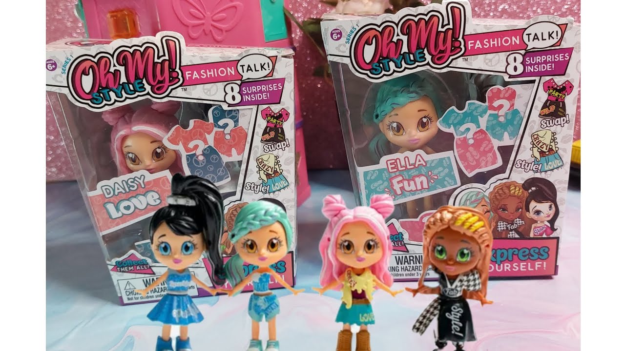 Oh My Style! Fashion Talk Doll Unboxing/Review - YouTube