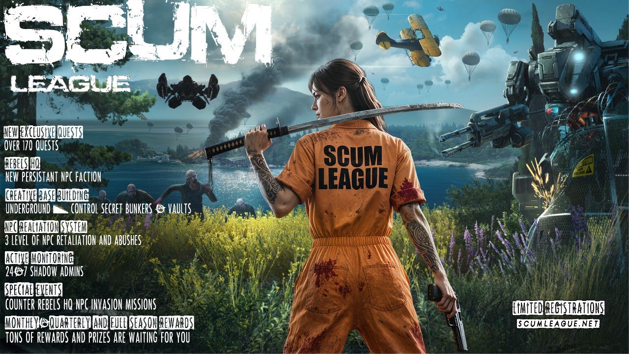 🔴LIVE |SCUM LEAGUE| Part 2 Looting With a Chance of PvP and NPCs - YouTube