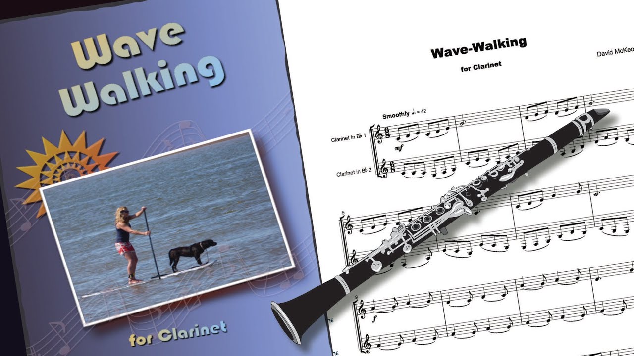 Wave Walking for Clarinet Duet - YouTube