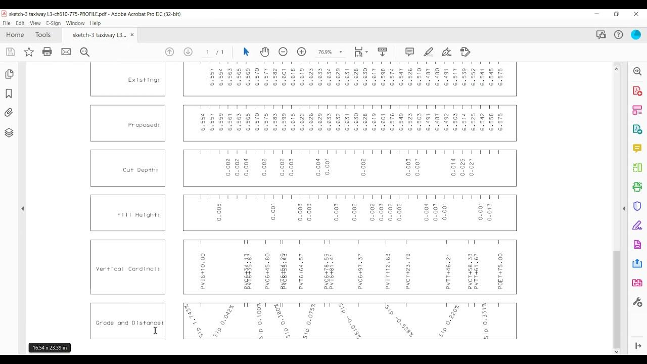 OpenRoads Designer Profile Annotation Modification - YouTube
