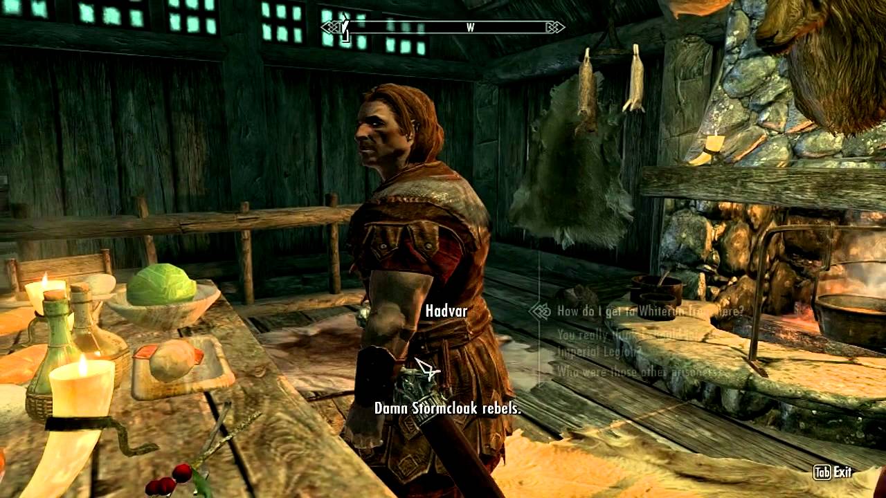 The Elder Scrolls V: Skyrim From Start To Werewolf Walkthrough w ...
