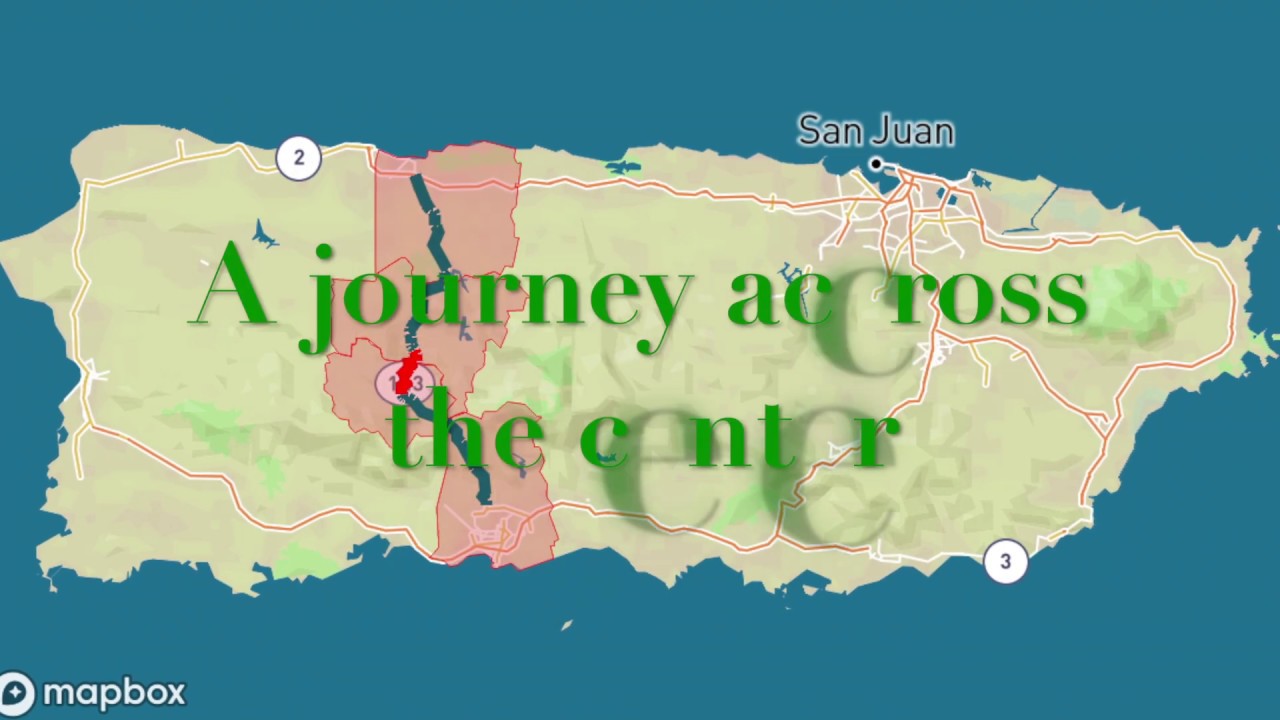 Driving in Puerto Rico - Ponce to Arecibo via PR 10 - YouTube
