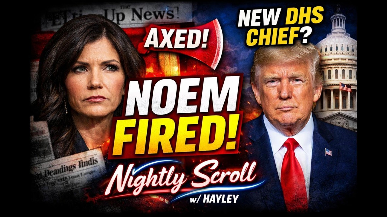 Trump FIRES DHS Chief Kristi Noem?! What Really Happened | Scroll w ...