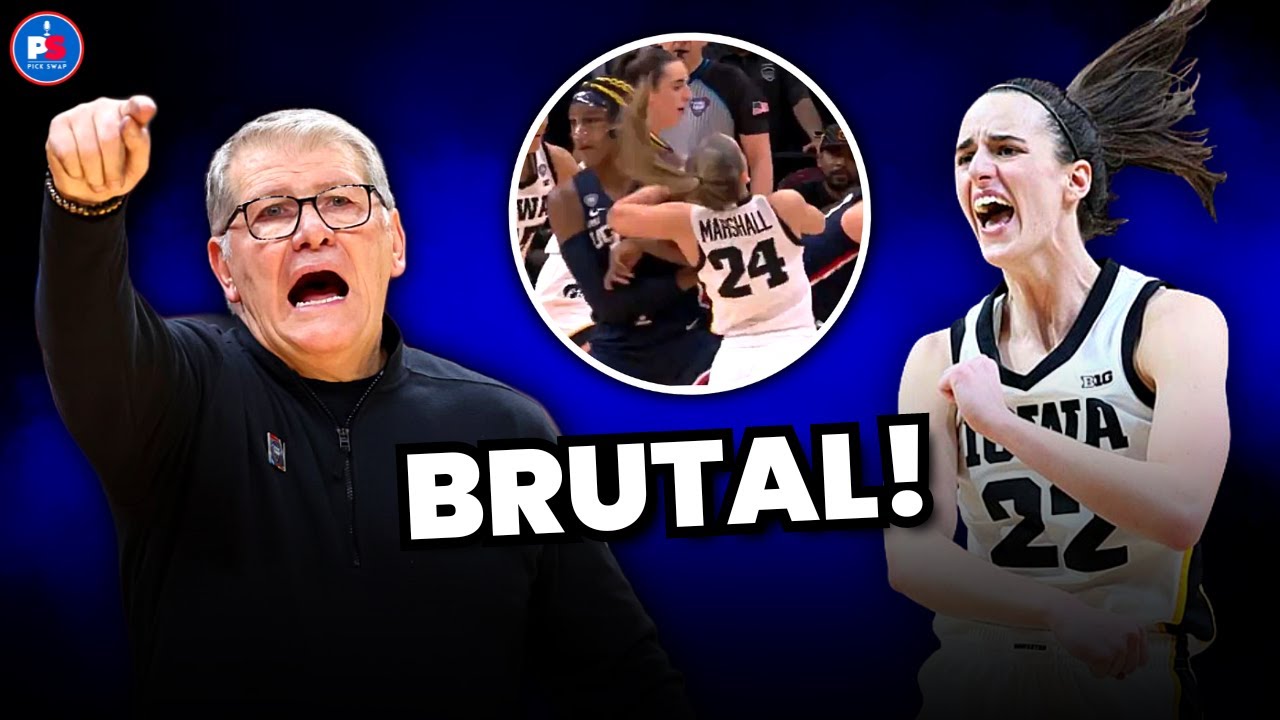 Controversial Foul Call Gives Iowa the Win! | Paige Bueckers Caitlin ...