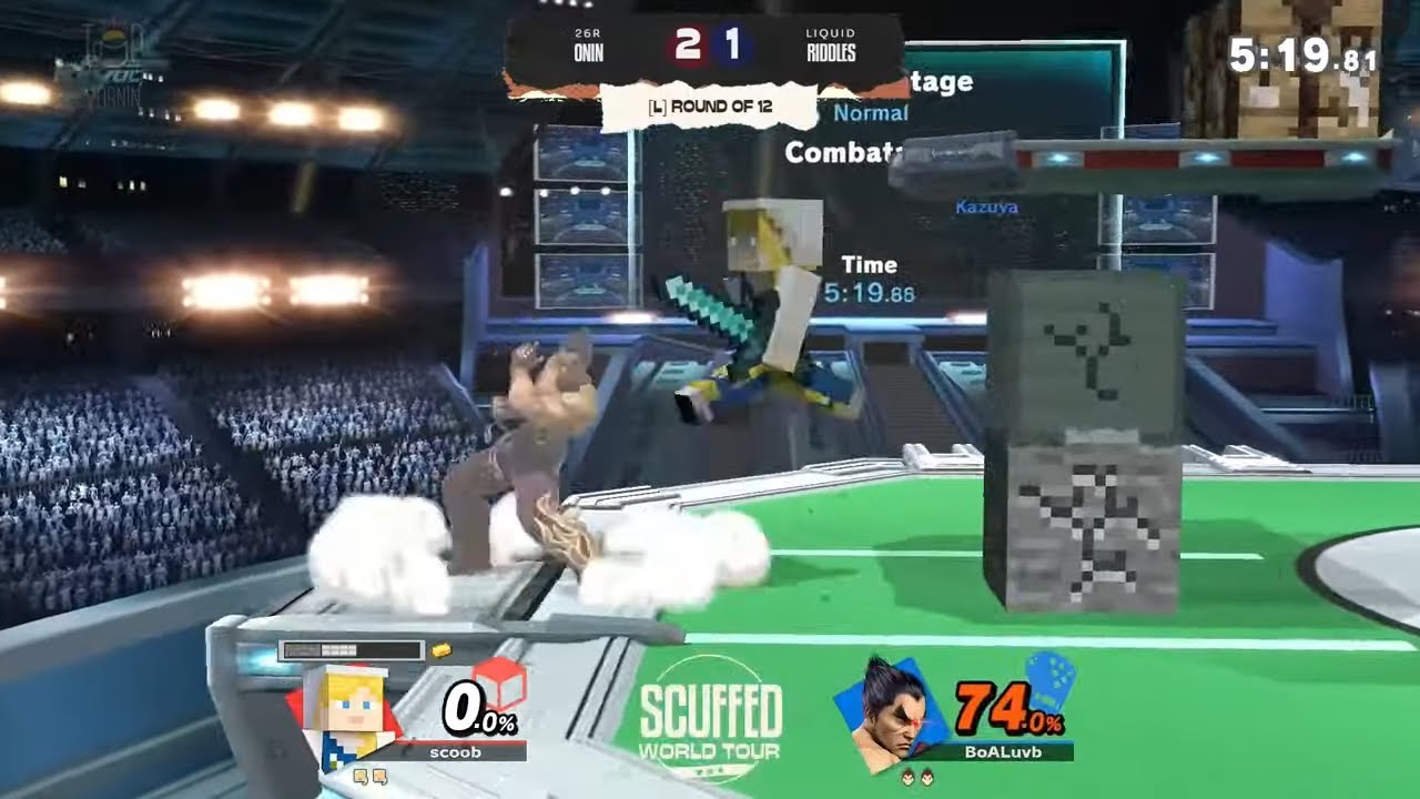 Onin (Steve) vs. Riddles (Kazuya) | Scuffed World Tour Ultimate Losers Round of 12 - YouTube