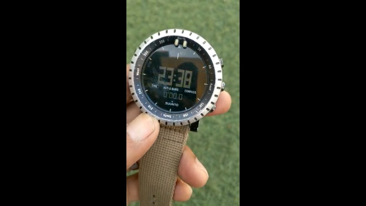 Suunto Core Watch || Outdoor Watch With Barometer - YouTube