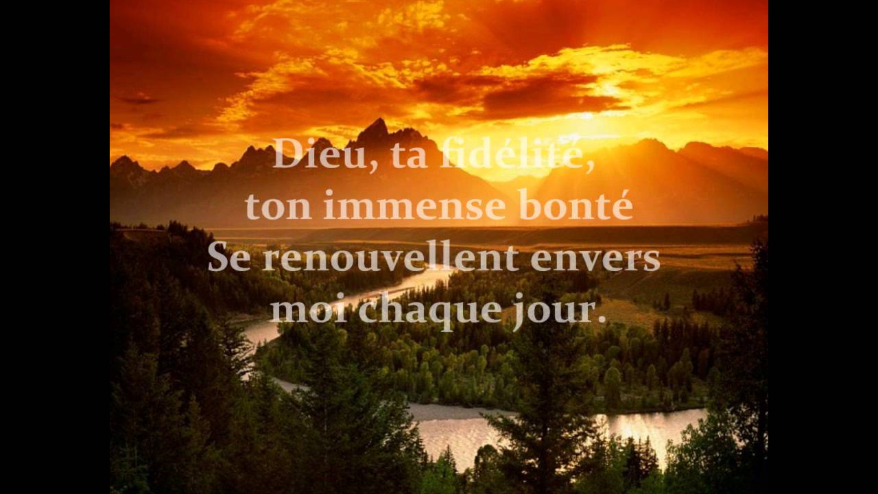 Dieu ta fidélité - YouTube