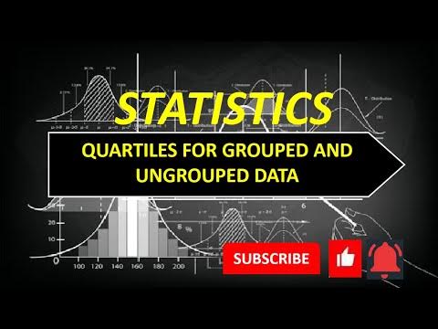 Quartiles for grouped & ungrouped data_Measure of location - YouTube