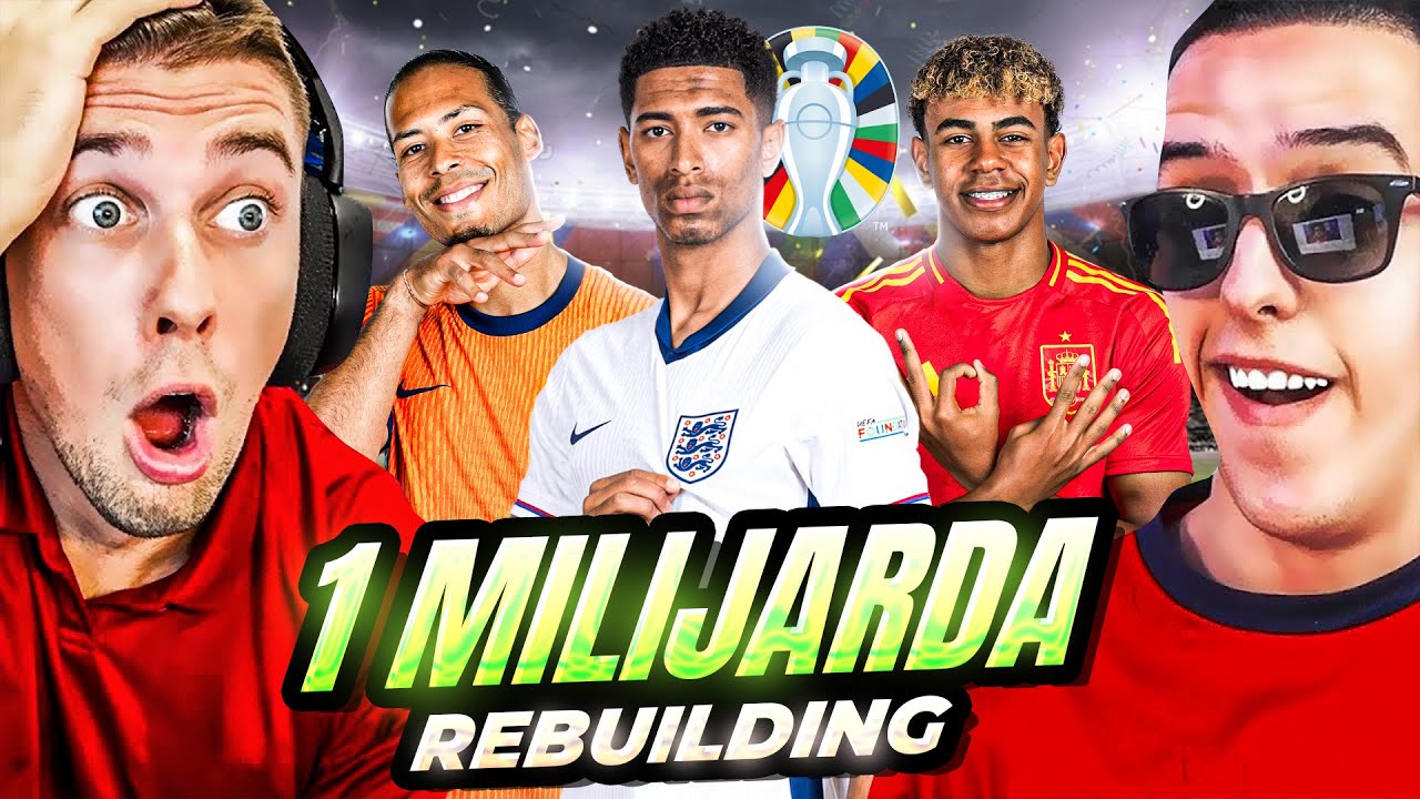 REBUILDING SA IGRAČIMA KOJI IGRAJU POLUFINALE EURA! - YouTube
