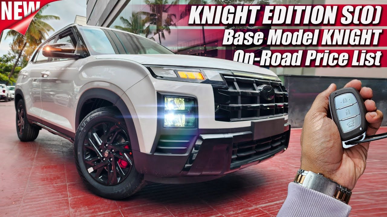 Hyundai Creta KNIGHT S(O) Base Model, On Road Price List, Mileage ...