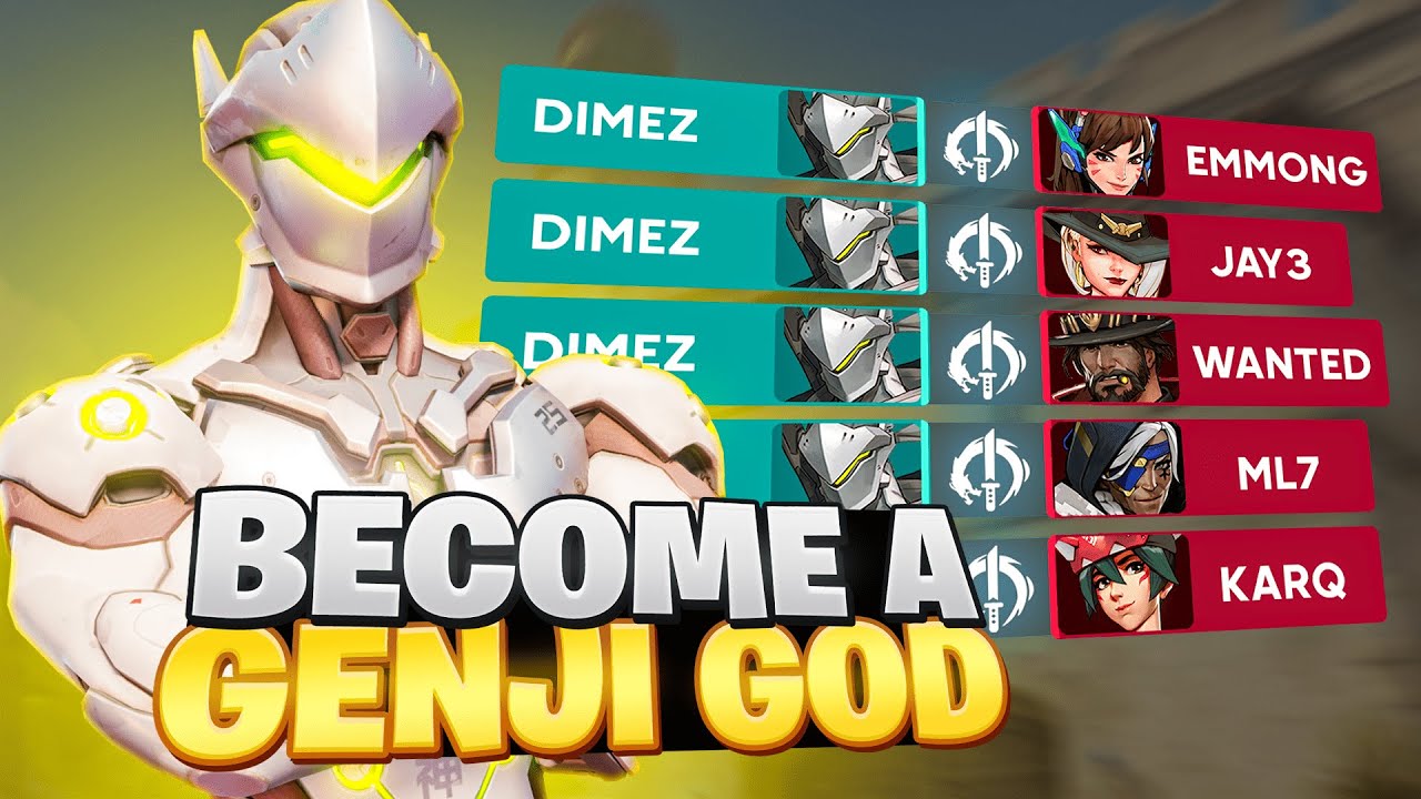 Is this how you play Genji? 💀 | OW2 Genji Montage - YouTube