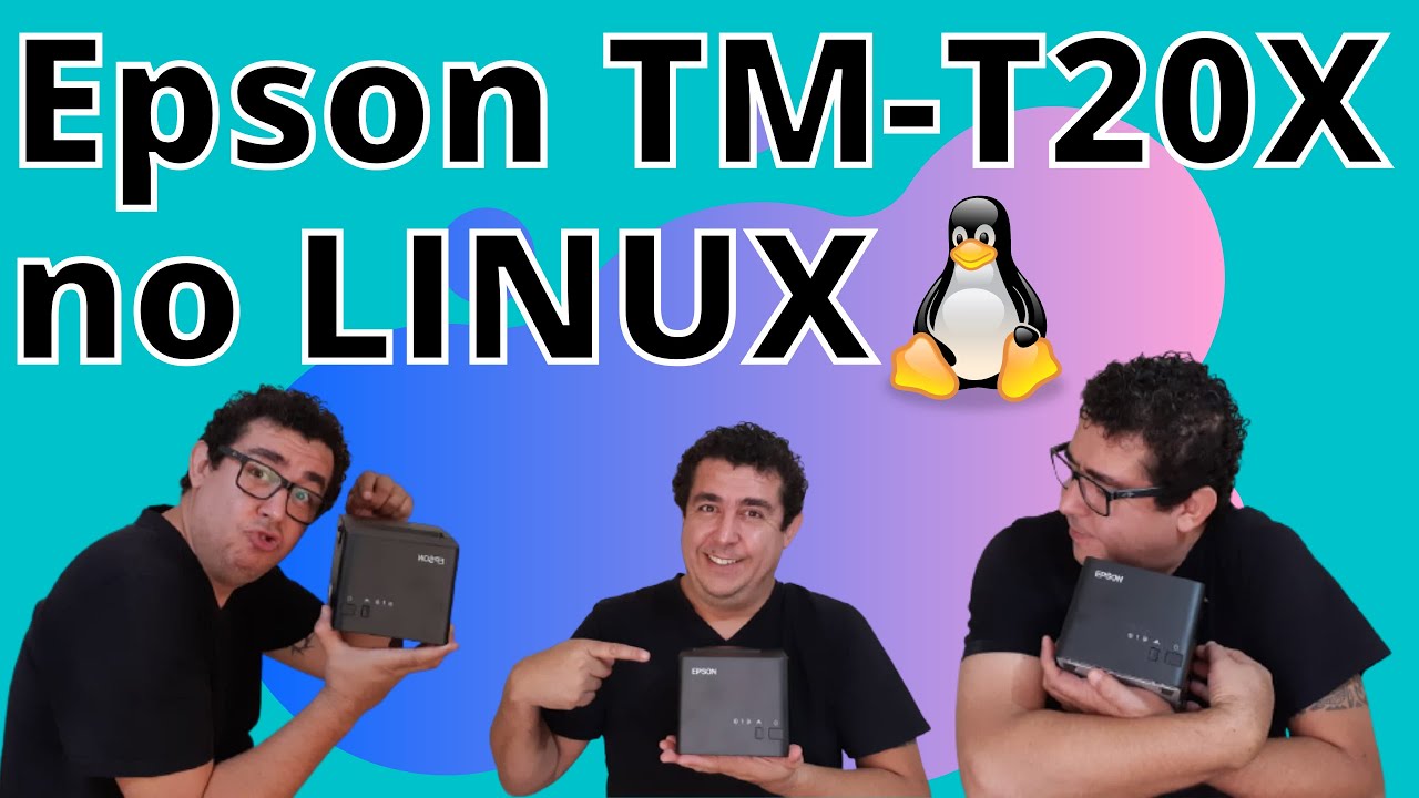 Como instalar Epson TM-T20X no Linux - YouTube