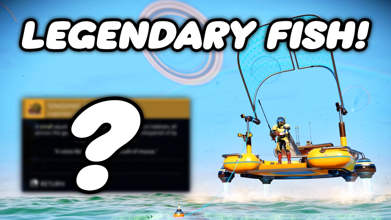 I Finally Caught a Legendary Fish in No Man's Sky - YouTube