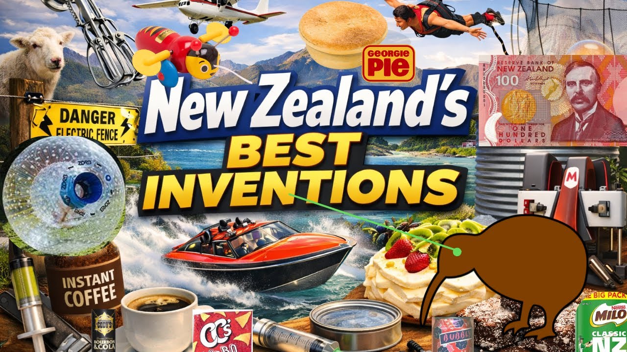 New Zealand Inventions that COMPLETELY changed the WORLD! Part 1&2 ...