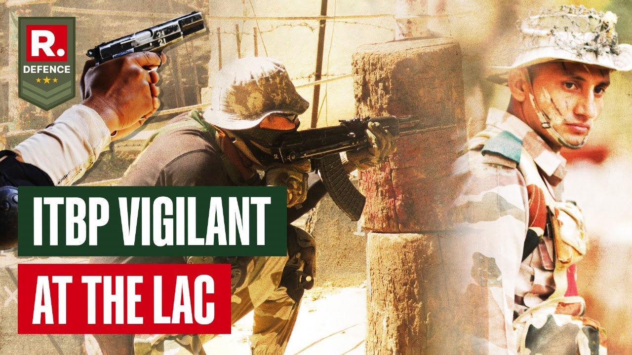 ITBP Troops, Including Women, Brave the Night in High Risk Patrols Along the LAC - YouTube