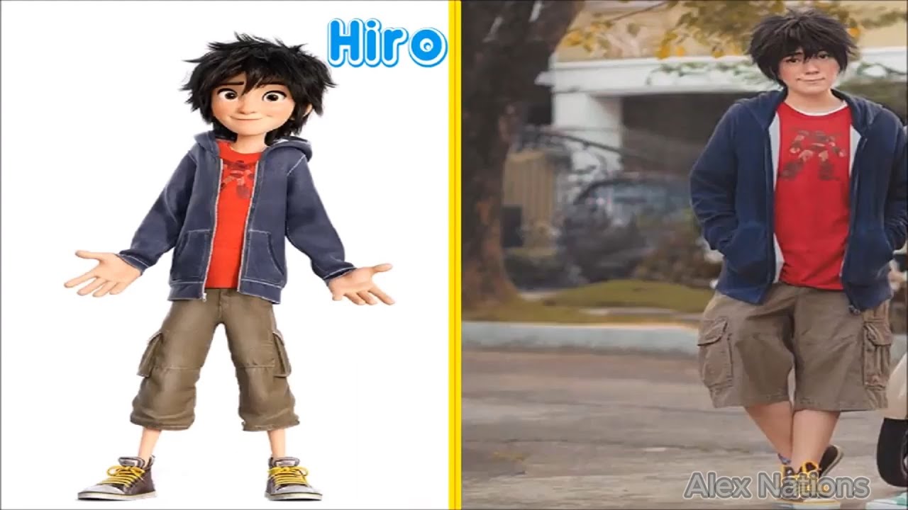 Big Hero 6 In Real Life All Characters - YouTube