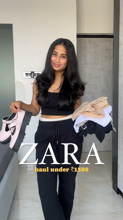 Zara Haul 1.bodysuits790 2.bodysuit₹390| 3.Black Pant ₹1290|4.shoes₹1190| 5.shirt₹1390 #zarahaul ...