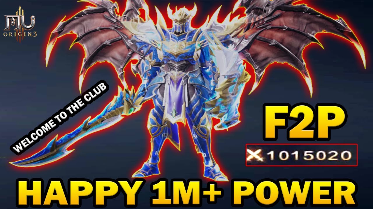 MU ORIGIN 3 ASIA - F2P TIPS & GUIDE FOR BEGINNERS | MY F2P CHARACTER 1M ...