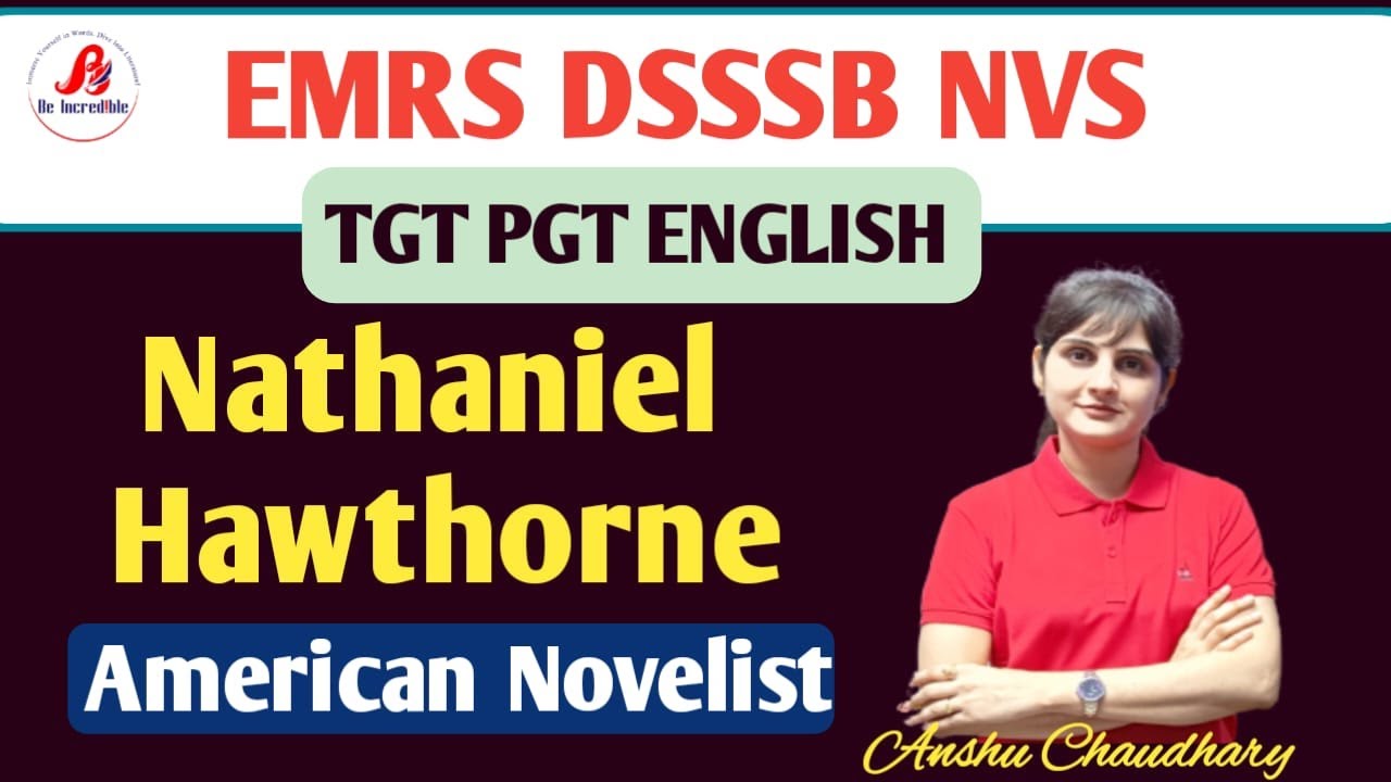 🔴Nathaniel Hawthorne || American Novelist | the Scarlet Letter | Key ...