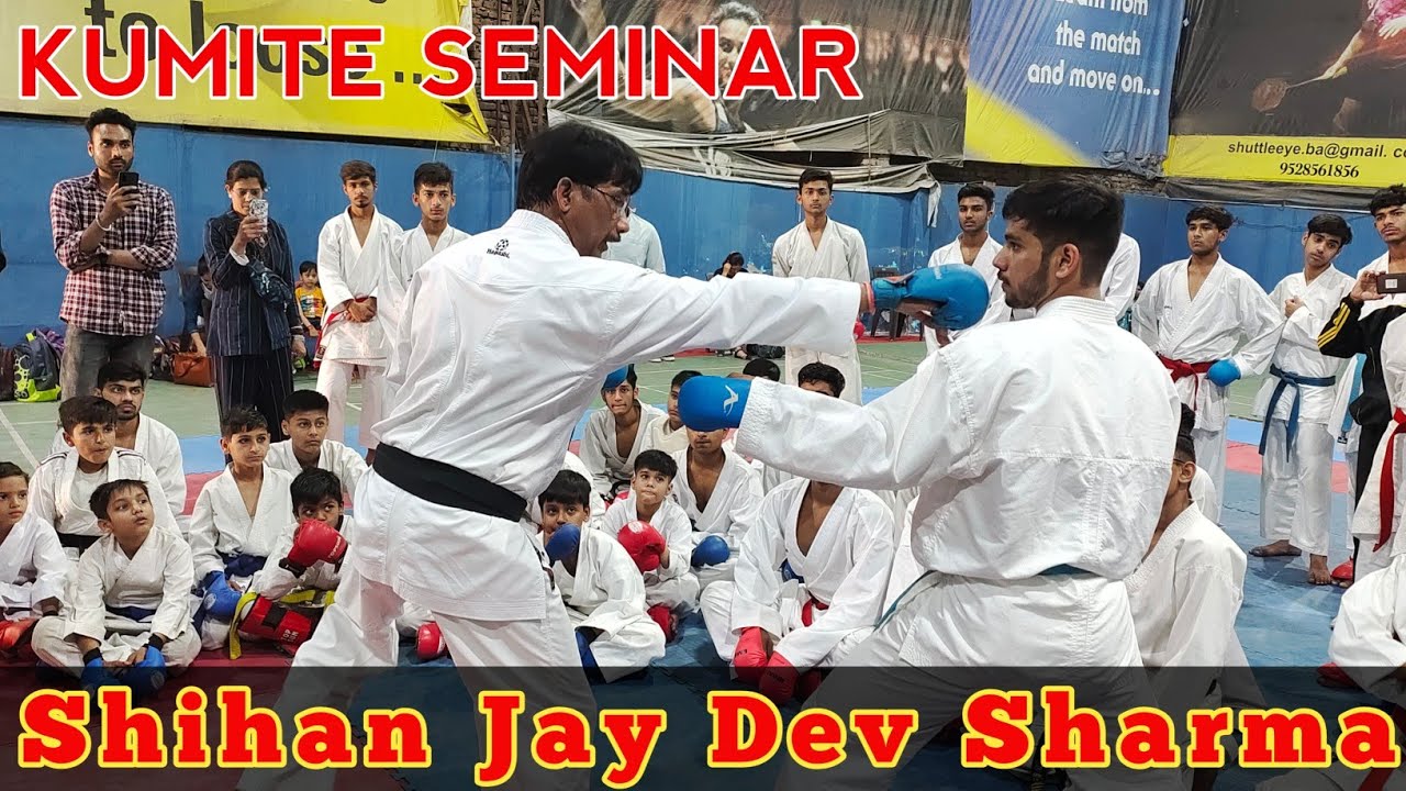 Karate Kumite Training Seminar 2023 | Gyaku Zuki | Shihan Jay Dev Sharma | UPSKA KAI | Karate ...