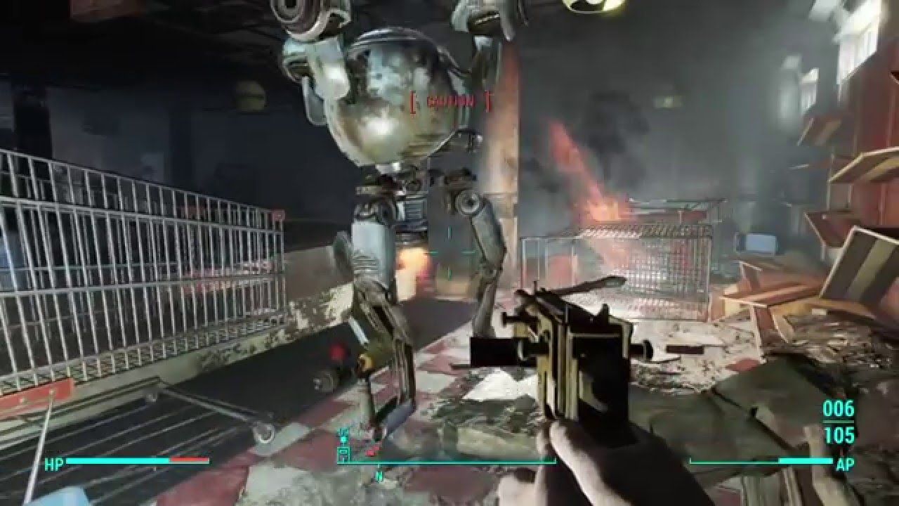 Fallout 4 PS4: Clearing Hardware Town - YouTube