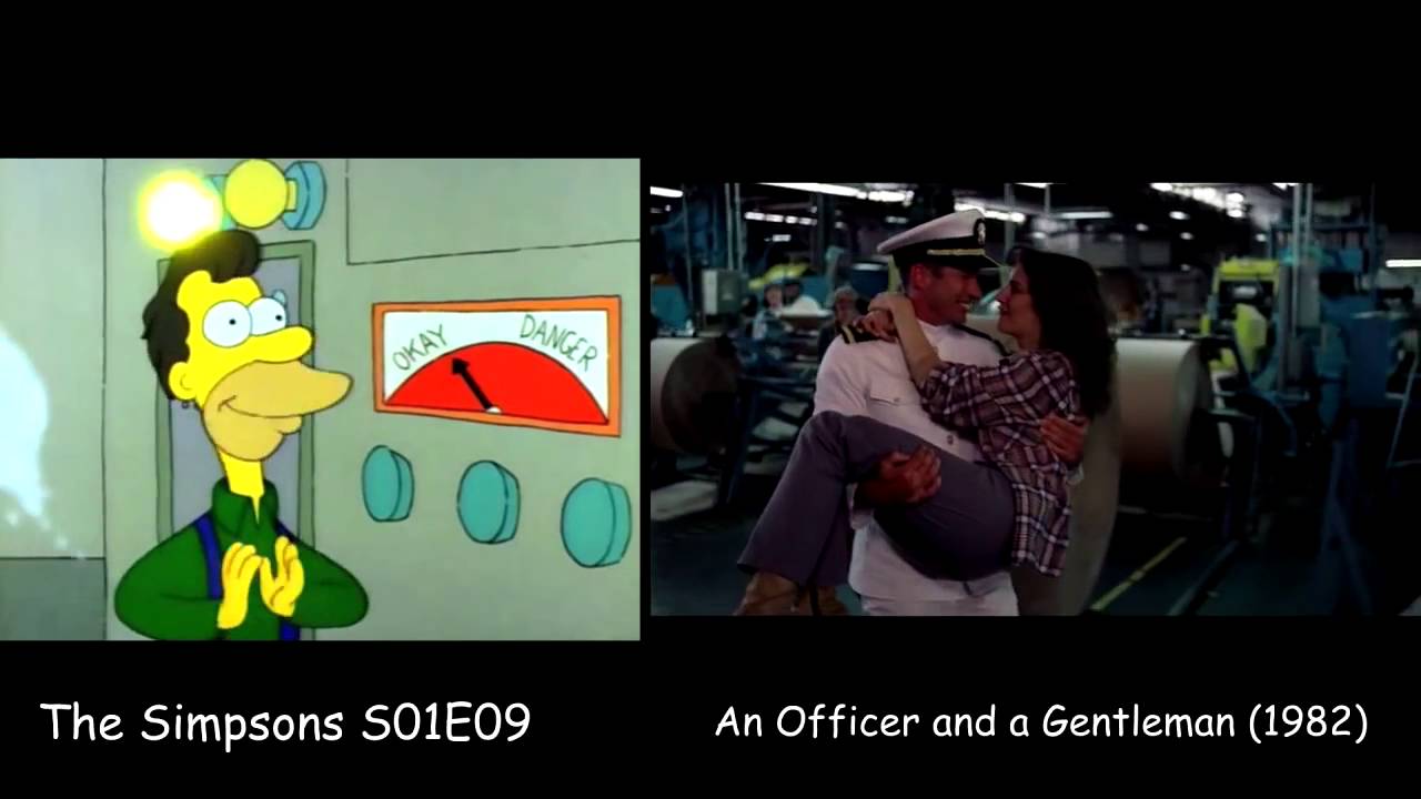 The Simpsons Cinema References Part 1 - YouTube