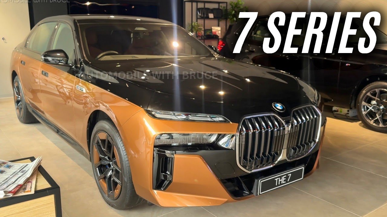 BMW 7 Series Liquid Copper and Black Sapphire Dual Tone color ...