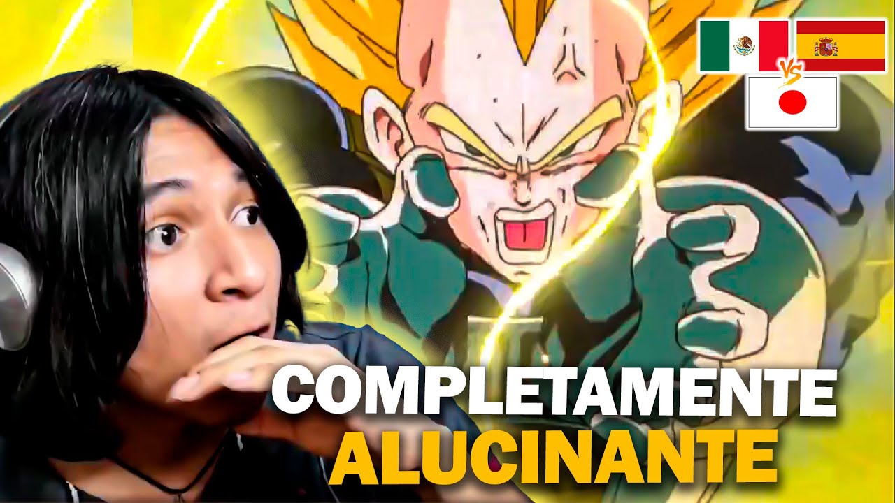 🔵 VEGETA HACE EL FINAL FLASH VS CELL | LATINO🆚CASTELLANO: EL GRITO MAS ...